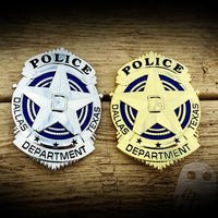 STANDARD - Dallas, TX PD Standard Issue Badge – Ghost Patch Custom