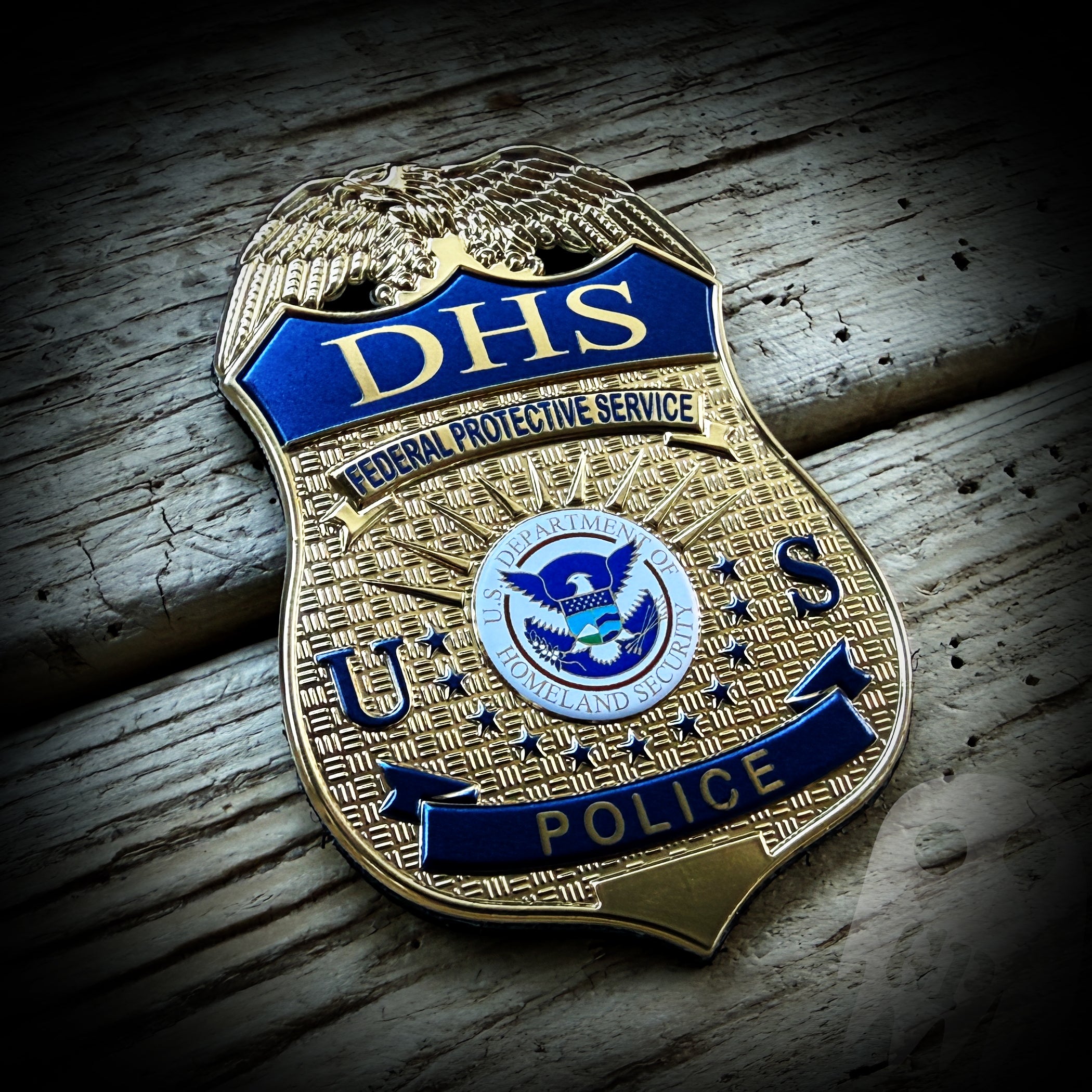 FLEXSHIELD - DHS Federal Protective Service Police Badge – Ghost Patch ...