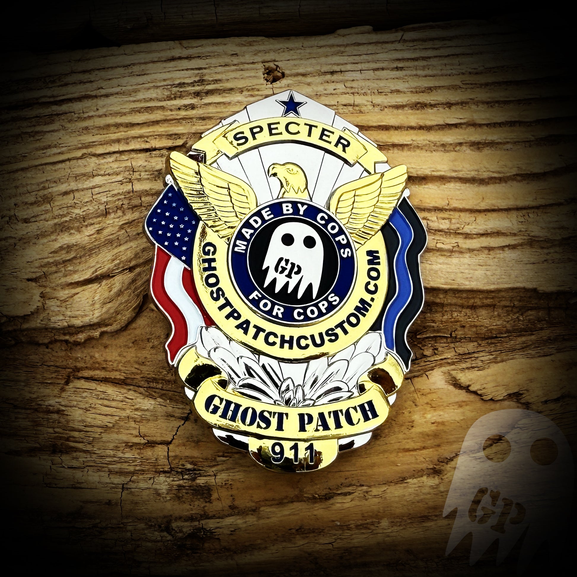Metal Badges – Ghost Patch Custom