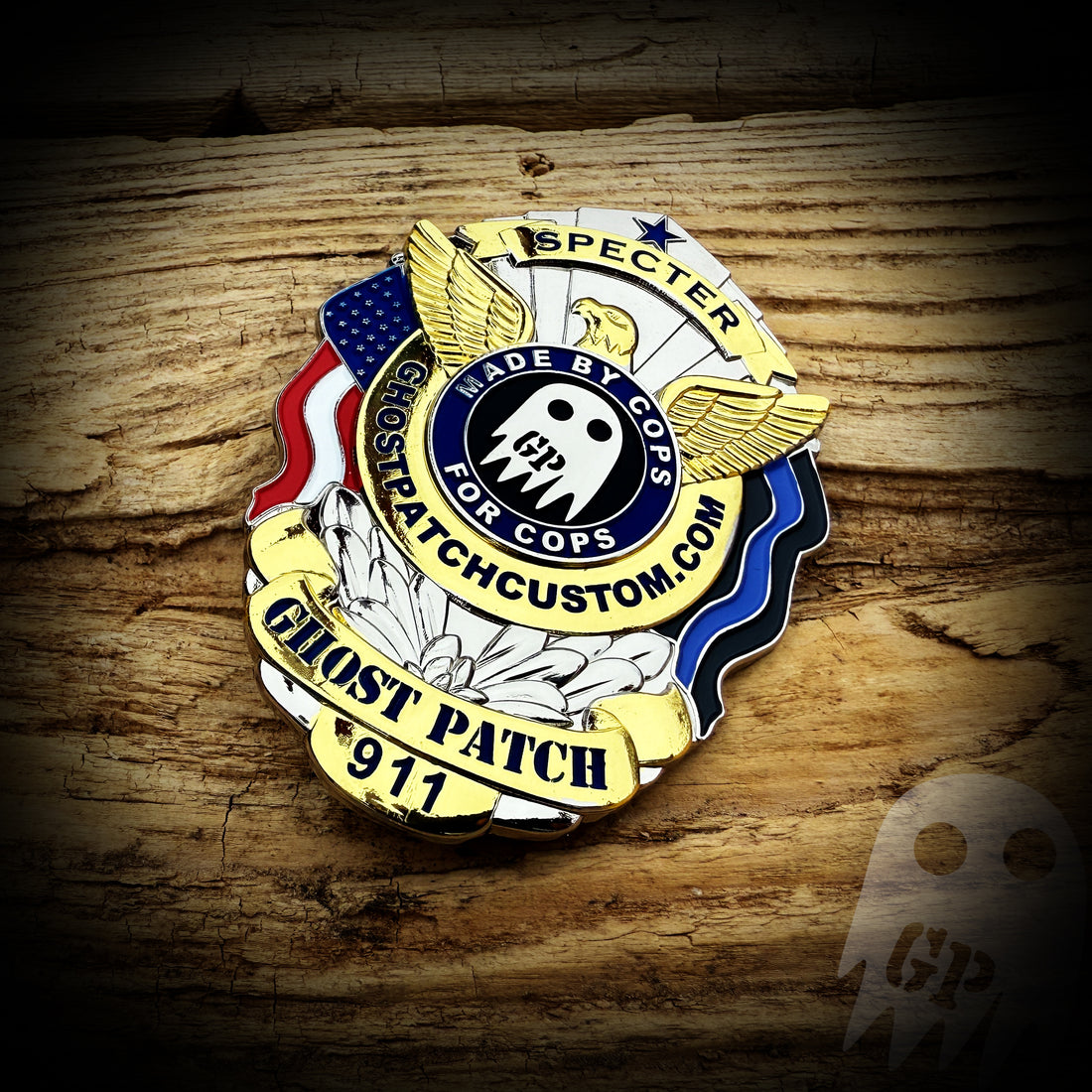 Metal Badges – Ghost Patch Custom