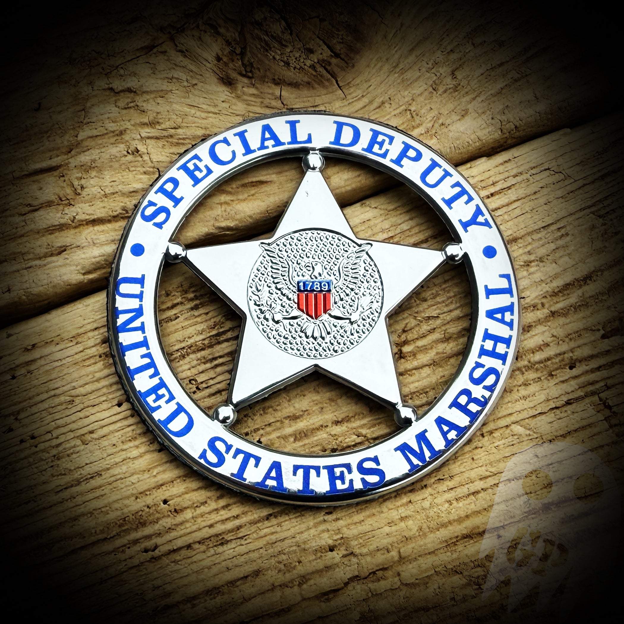 Flexshield - US Marshal Special Deputy Badge – Ghost Patch Custom