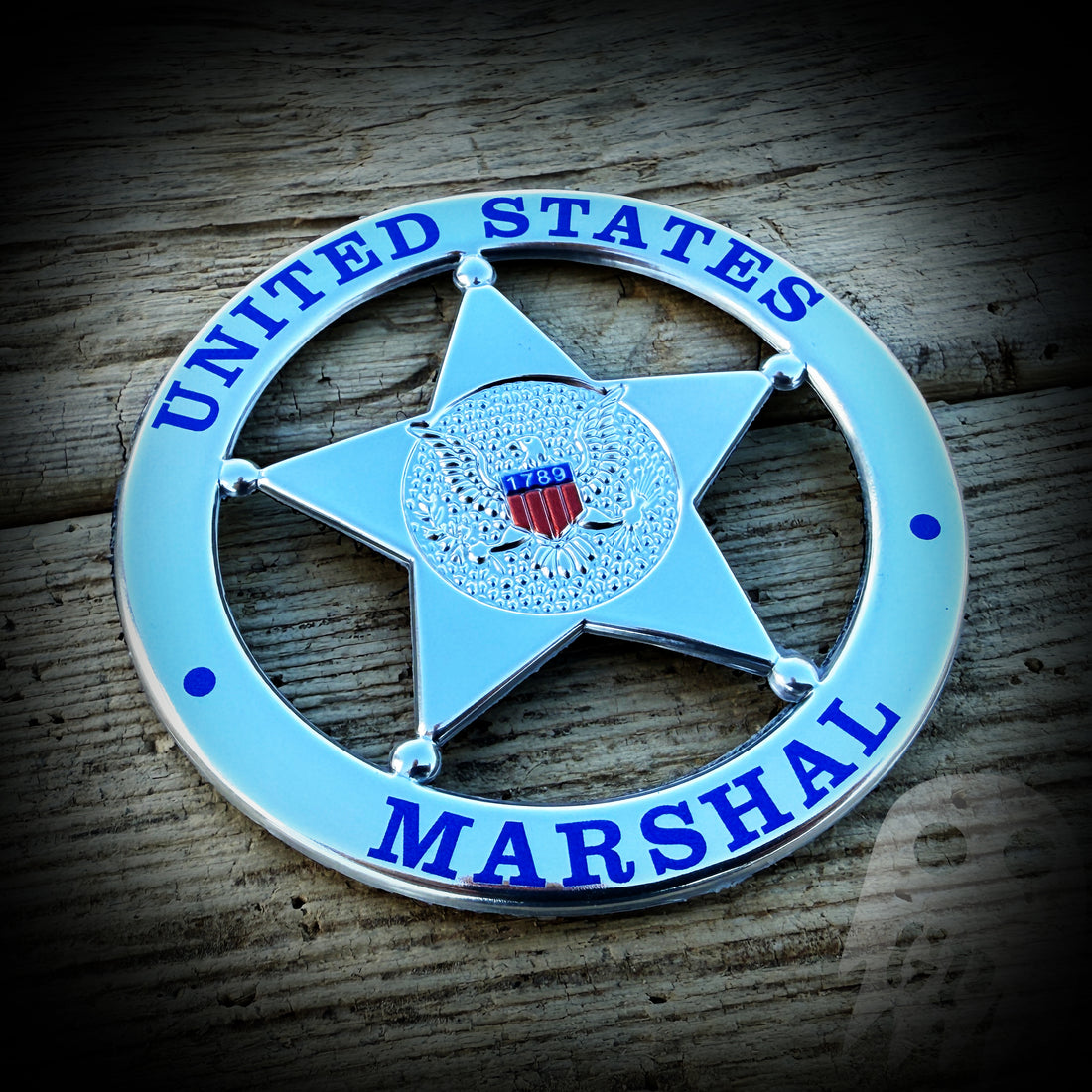 Flexshield - US Marshal FlexShield Badge – Ghost Patch Custom