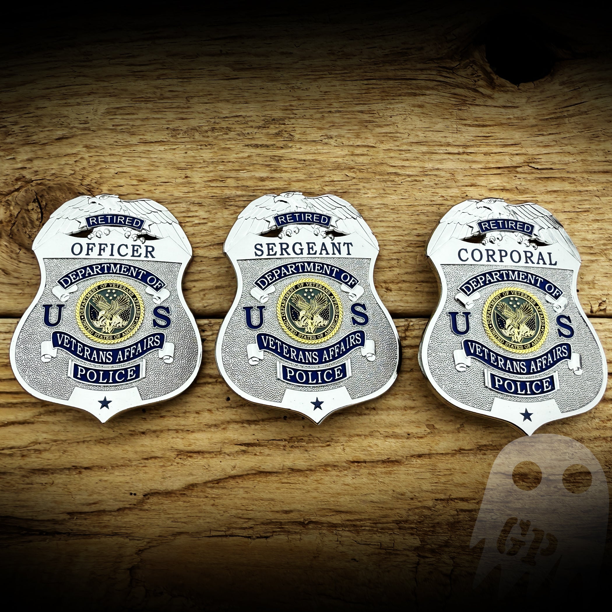 RETIRED - Veterans Affairs Police Department RETIRED Metal Badges ...